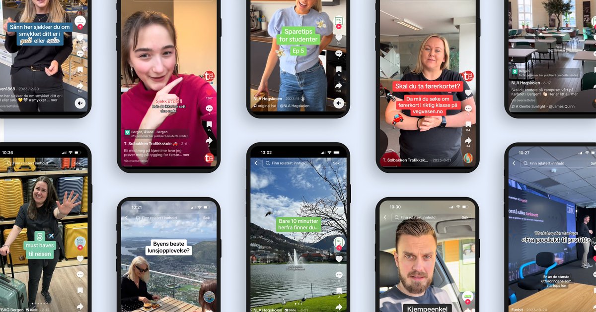 Derfor bør du få bedriften på TikTok | Funbit AS